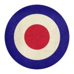 Abstract grunge Mod music symbol - Custom Wallpaper